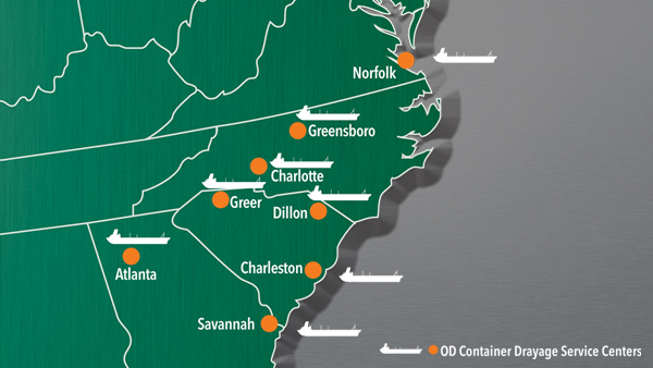 OD Container Drayage | Old Dominion Freight Line